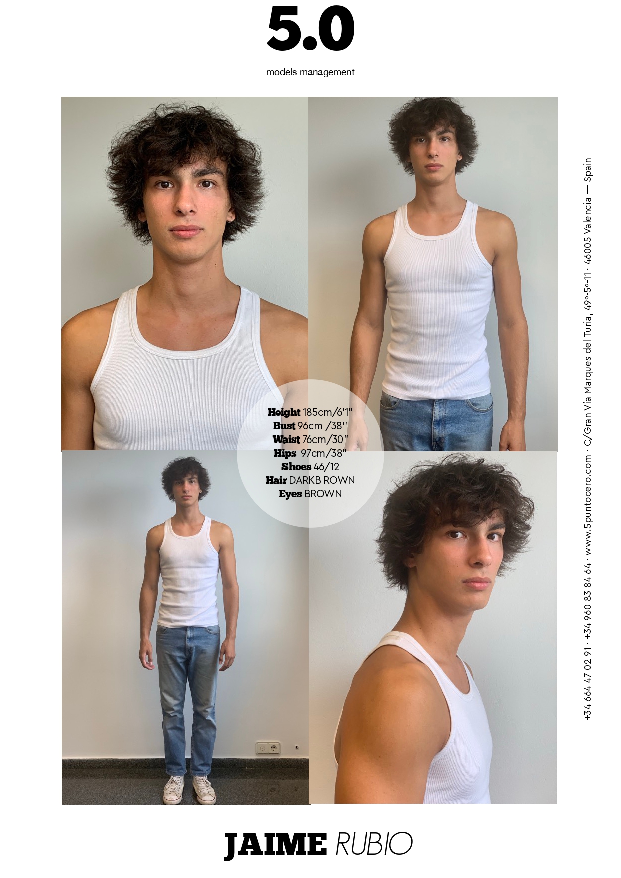JAIME RUBIO • 5.0 models management